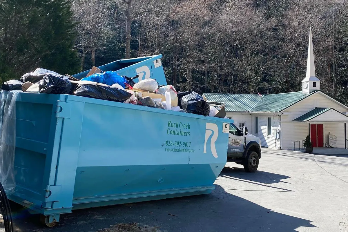 Roll Off Dumpster Rental Services in Henderson County, NC | Rock Creek ...